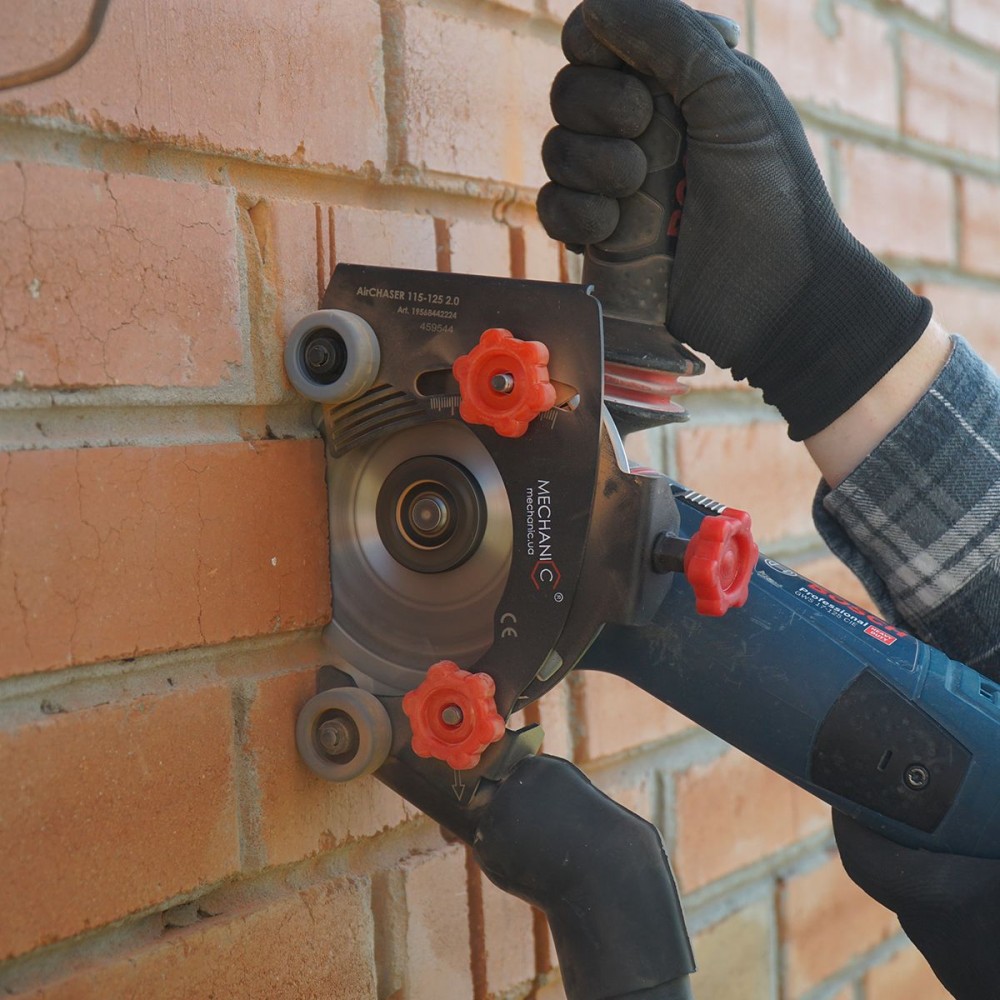 Sleuven slijpen zonder stof, AIRCHASER 115-125 2.0