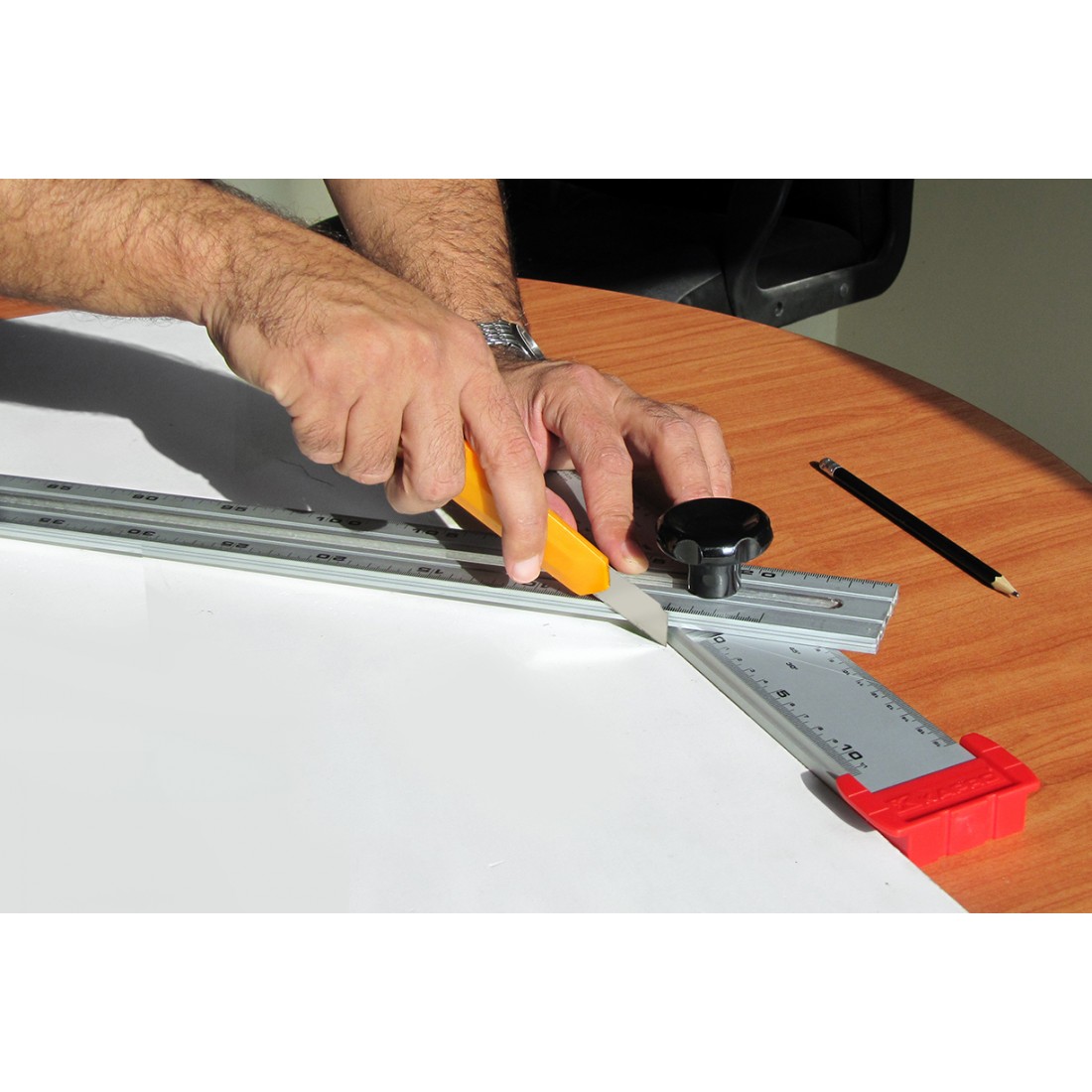 Kapro T-Winkelhaak - 1200mm (317 Adjustable Drywall T-Square ...
