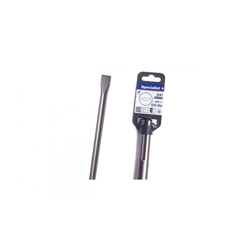 Sds max beitel plat 25 x 400 mm lang ''Specialist+''