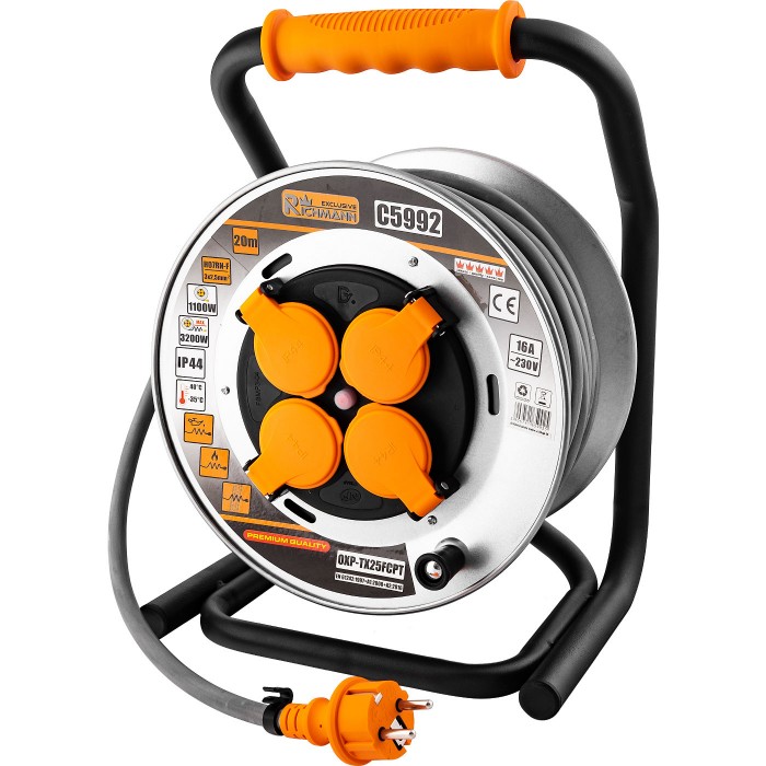 Haspel & Verlengsnoer