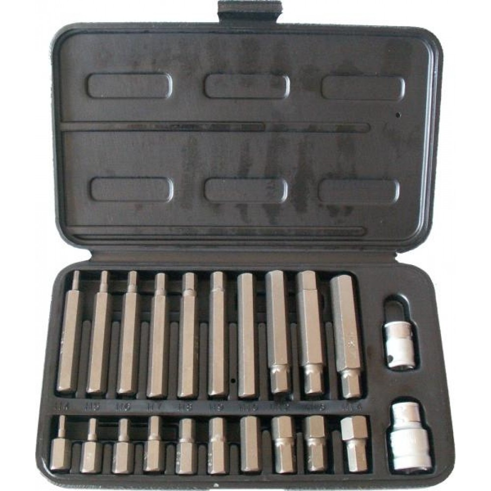 22 St Inbus Bitset H4-14 / 30 mm H4-14 / 75 mm houder (½ ...