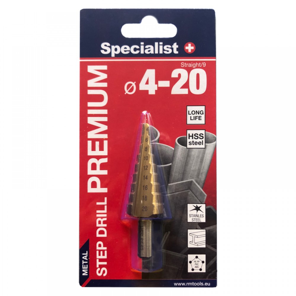 Trappenboor Specialist + Premium 4-20 mm